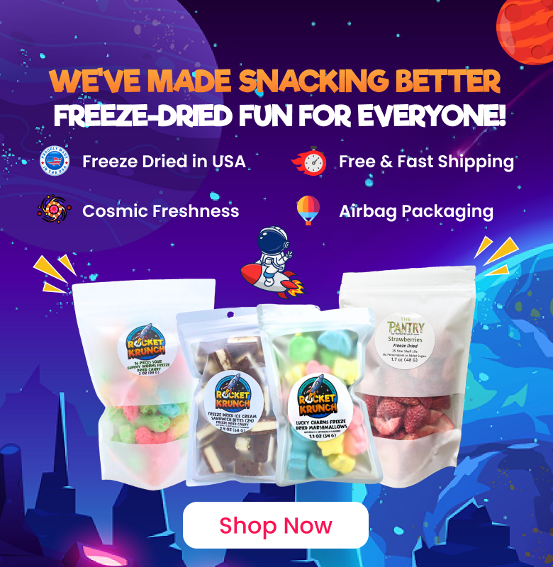 Online Freeze Dried Candy & Freeze Dried Food Store! – Rocket Krunch